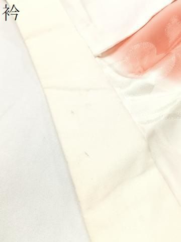 平和屋着物○振袖用長襦袢 袷 辻が花地紋 暈し染め 正絹 逸品