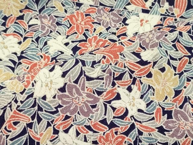平和屋着物□上質な小紋 草花文 正絹 逸品 CABA0293oy - メルカリ