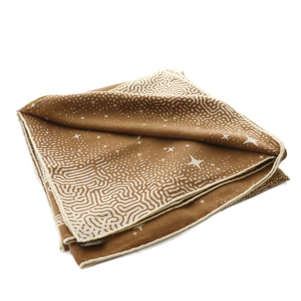 エルメス HERMES カレジェアン140/Clair de lune ストール ショール