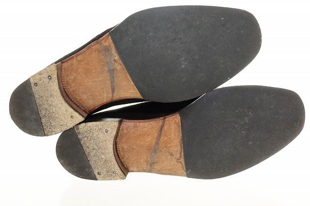 エンツォ ボナフェ ENZO BONAFE 2アイレット プレーントゥ シューズ