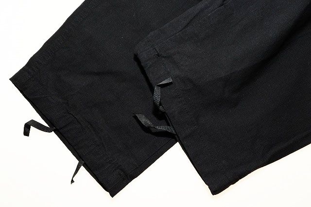 ダブルタップス WTAPS WMILL-TROUSERS BLACK SIZE 04 WVDT-PTM01