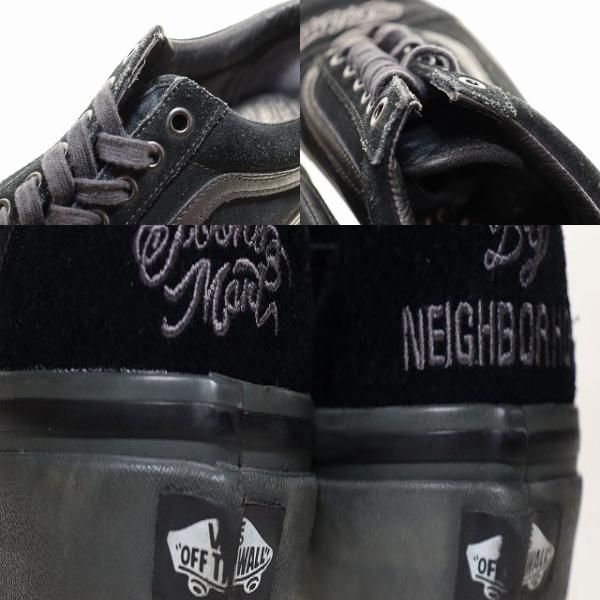 【中古】バンズ VANS × NEIGHBORHOOD × MR CARTOON OLD SKOOL 36 DC 27?p ネイバーフッド ☆AA★▲■251216 バンズ VANS × NEIGHBORHOOD × MR CARTOON OLD SKOOL 36 DC BLACK 27