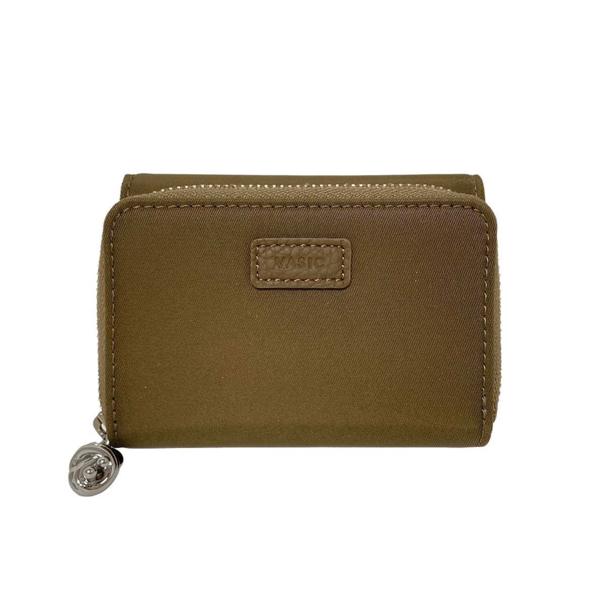 VASIC(ヴァジック) 3つ折り財布美品 ラウンドミニミニ ブラウン AMARC別注 - メルカリ