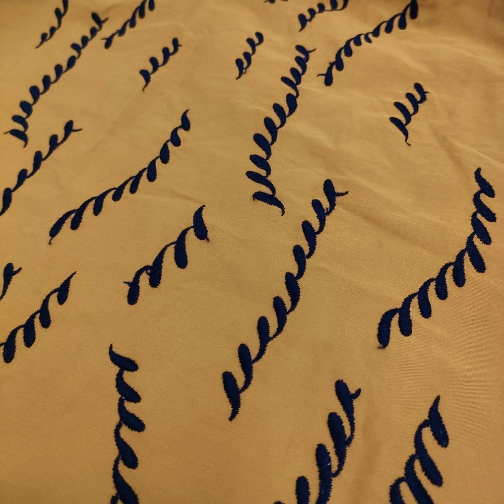 mina perhonen ribbon stick 刺繍 ギャザー サイズ40 定価71500円