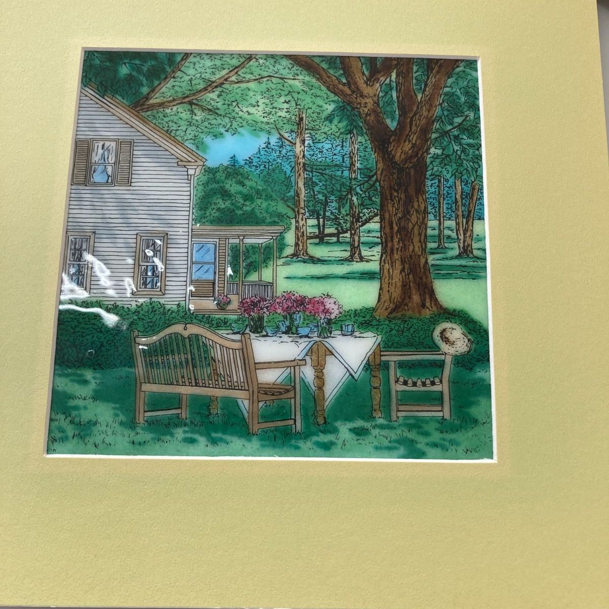 [昼下がり]京七宝焼き 絵画 - メルカリ