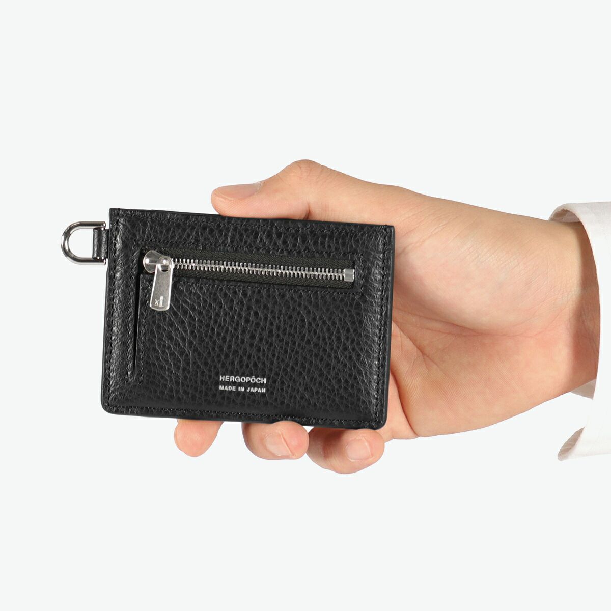 正規取扱店】 エルゴポック カードホルダー メンズ スリム 本革