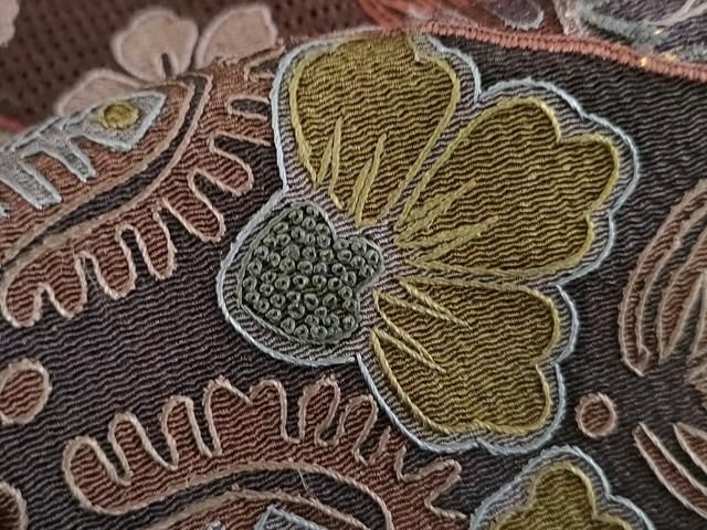 平和屋着物○訪問着 中国三大刺繍 汕頭刺繍 スワトウ刺繍 相良刺繍