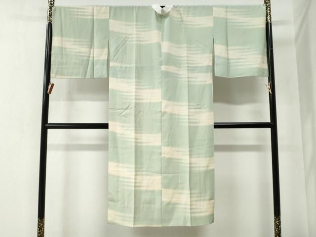 平和屋着物○長襦袢 無双仕立て 霞文 暈し染め 正絹 逸品 CABA6385yc