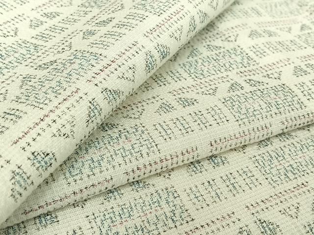 平和屋着物▽上質な小紋 単衣 横段文 AABE1187jh - メルカリ