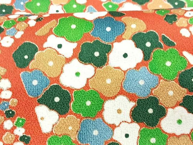 平和屋着物□上質な小紋 切嵌舞花文 正絹 逸品 CABB2867xe - メルカリ