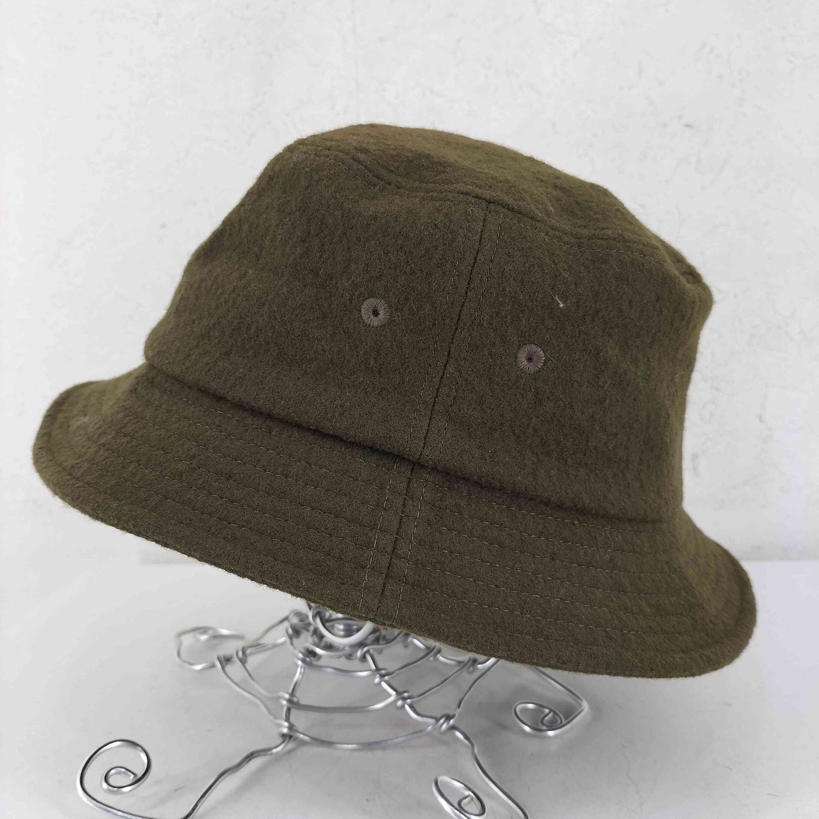 Needles(ニードルズ) Bucket Hat  Shrunk Wool バケットハットシュランクウール メンズ  M【中古】【ブランド古着バズストア】 ニードルズ Needles Bucket Hat Shrunk Wool バケットハットシュランク