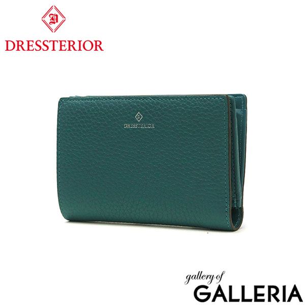 ドレステリア 二つ折り財布 メンズ レディース 本革 使いやすい