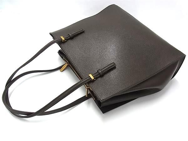 ■新品■未使用■ CHARLES ＆ KEITH チャールズアンドキース サンサ レザー トート ハンドバッグ 肩掛け ダークブラウン系 FV4864 □新品□未使用□ CHARLES & KEITH チャールズアンドキース サンサ