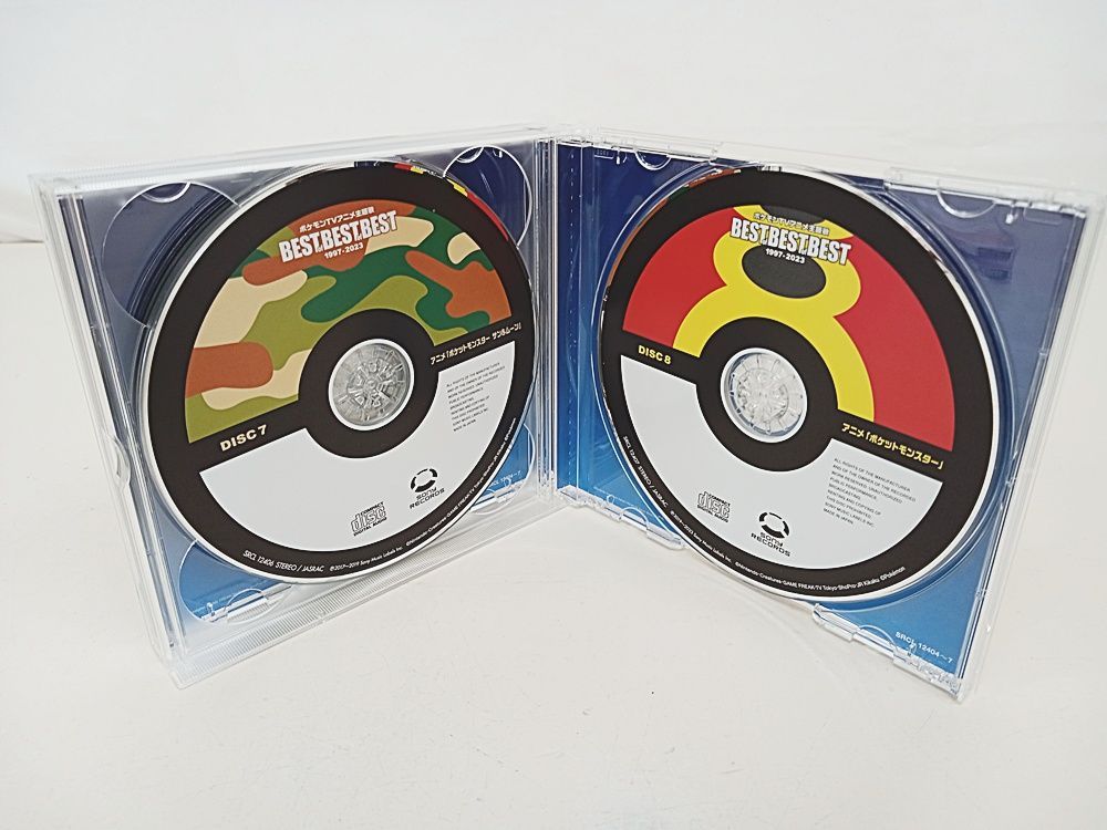 ポケモンTVアニメ主題歌 BEST OF BEST OF BEST 1997-2023【B3-1D10-1127】 - メルカリ
