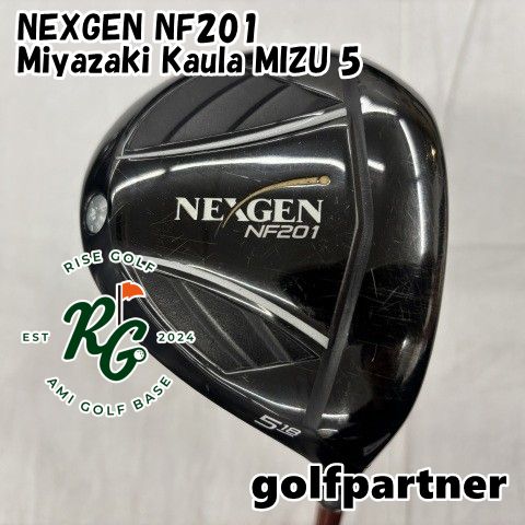 【中古】フェアウェイウッド ゴルフパートナー NEXGEN NF201 Miyazaki Kaula MIZU 5 S 18[6795] - メルカリ