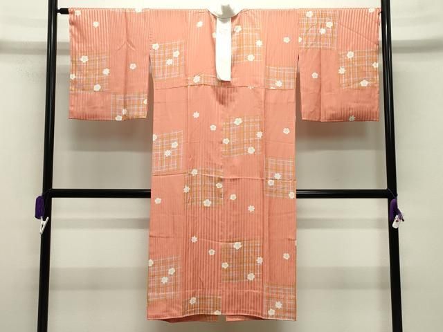 平和屋着物○長襦袢 無双仕立て 舞花文 正絹 逸品 CABA9878gh - メルカリ