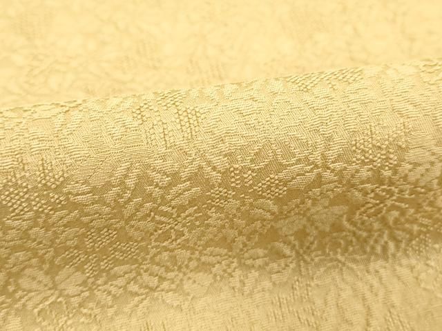 平和屋着物▽上質な色無地 単衣 流水花地紋 肌色 正絹 逸品 DAAV5217az