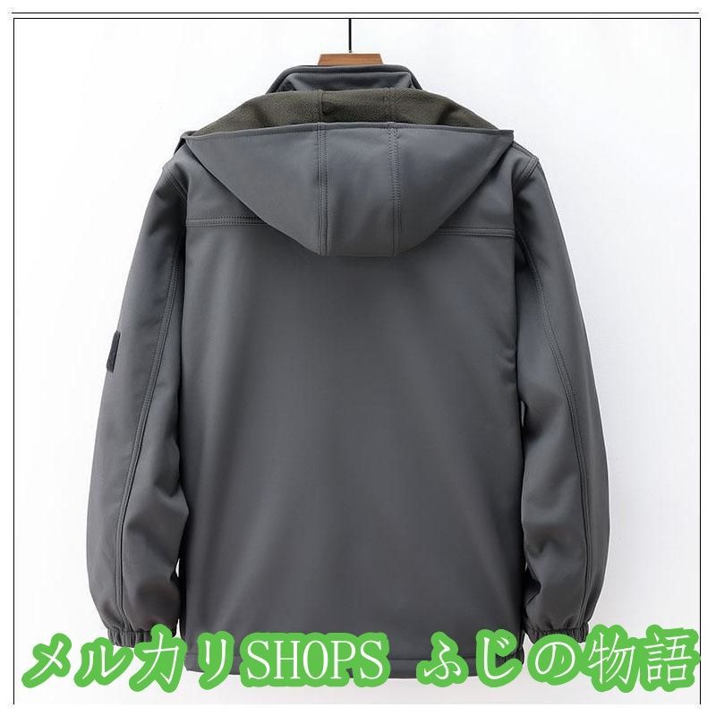 セットアップ メンズ 上下セット 裏起毛 迷彩服 作業服 防水