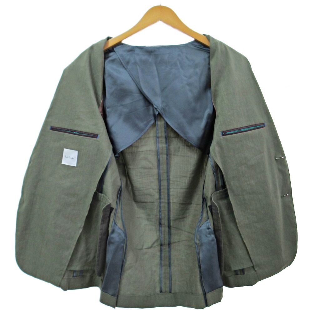 ポールスミス PAUL SMITH 美品 20SS ソロテックス リネン テーラード
