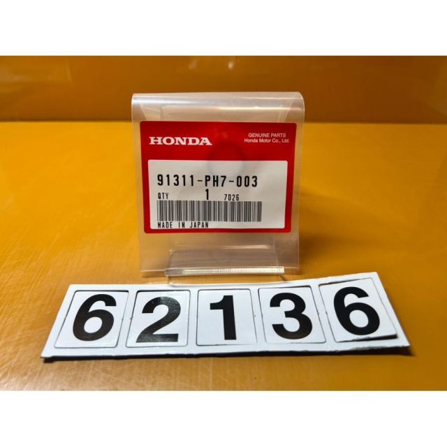 62136 新品 HONDA ホンダ 純正パーツ 91311-PH7-003 - メルカリ