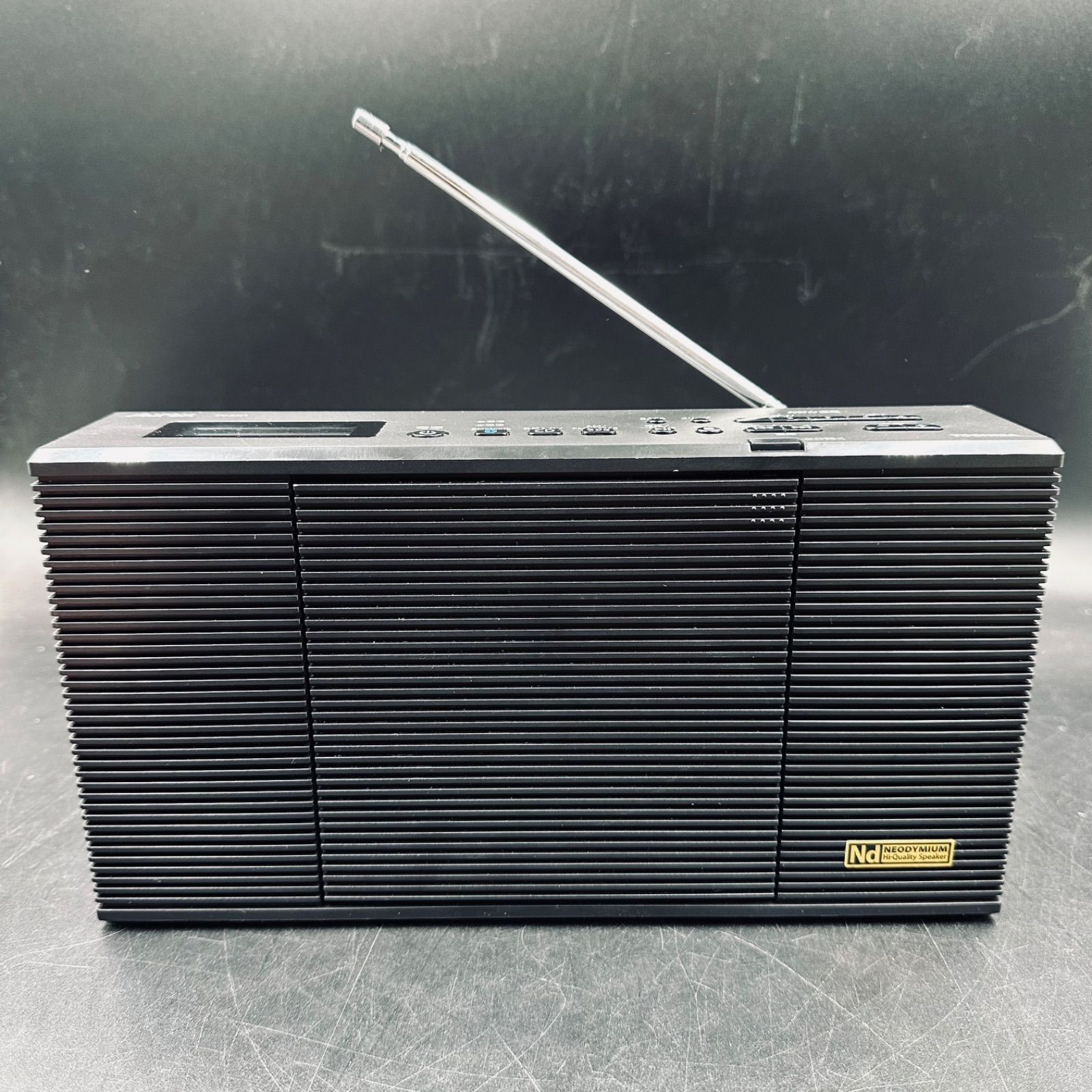 TOSHIBA Aurex TY-AN1 ブラック CDラジオ 東芝 - メルカリ