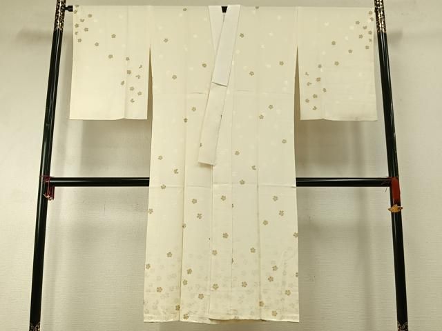平和屋着物○長襦袢 袷 舞桜文 金糸 正絹 逸品 AABE5449fy - メルカリ