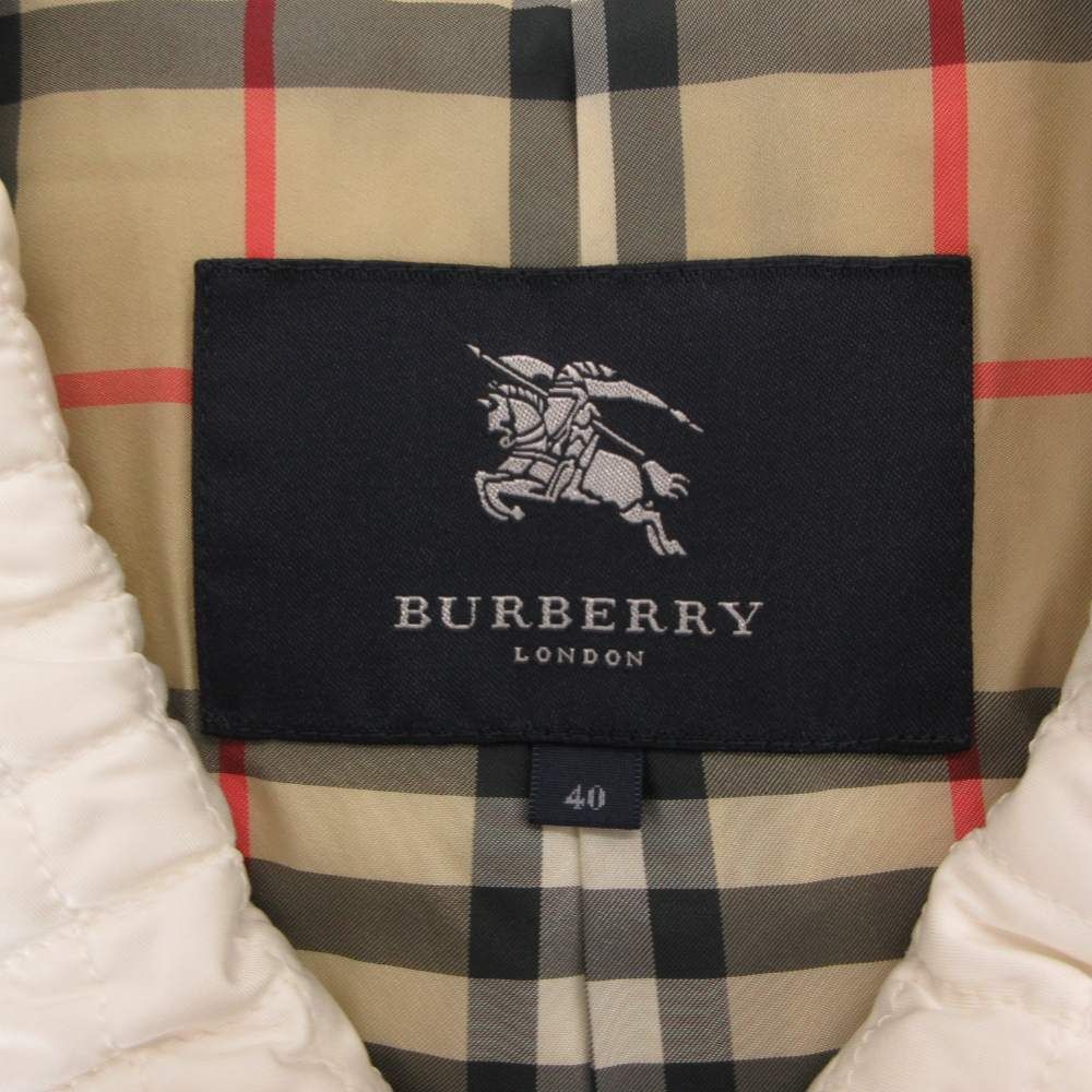 バーバリー ロンドン BURBERRY LONDON キルティングコート 40 M 中綿