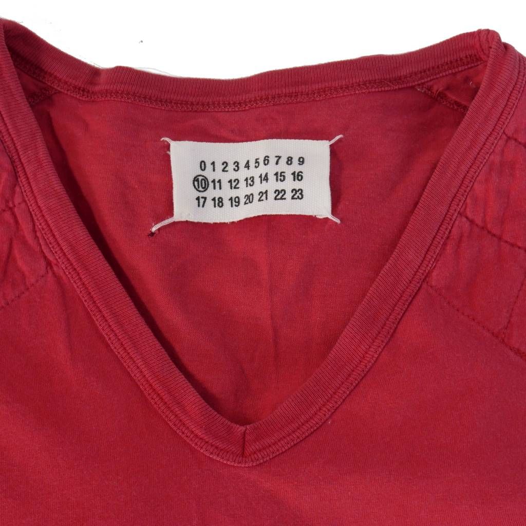 メゾンマルジェラ Maison Margiela 07AW 本人期 Vネック エルボー