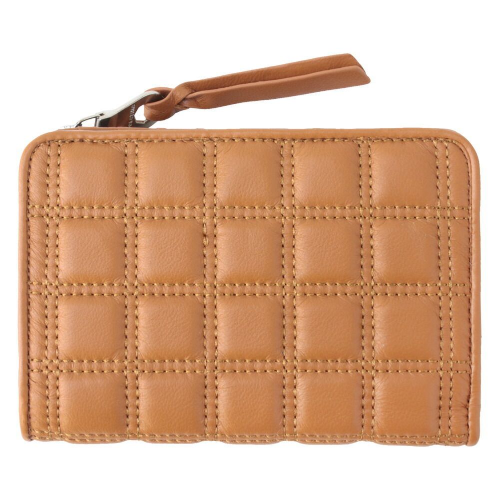 ソラチナ SOLATINA シープレザーキルティングミドルウォレット SW