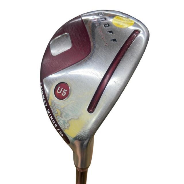 販売済み 【】 ダイワ(グローブライド) ONOFF FAIRWAY WINGS(2016) AKA