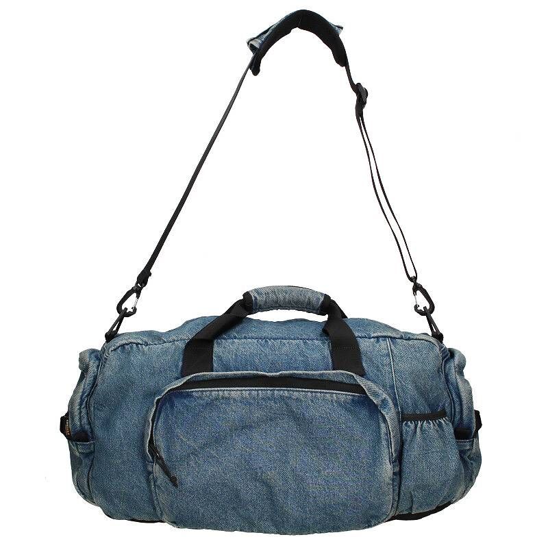 シュプリーム   Denim Duffle Bag エンブロイダリーロゴデニムボストンバッグ 中古 BS99 シュプリーム Denim Duffle Bag エンブロイダリーロゴデニムボストン