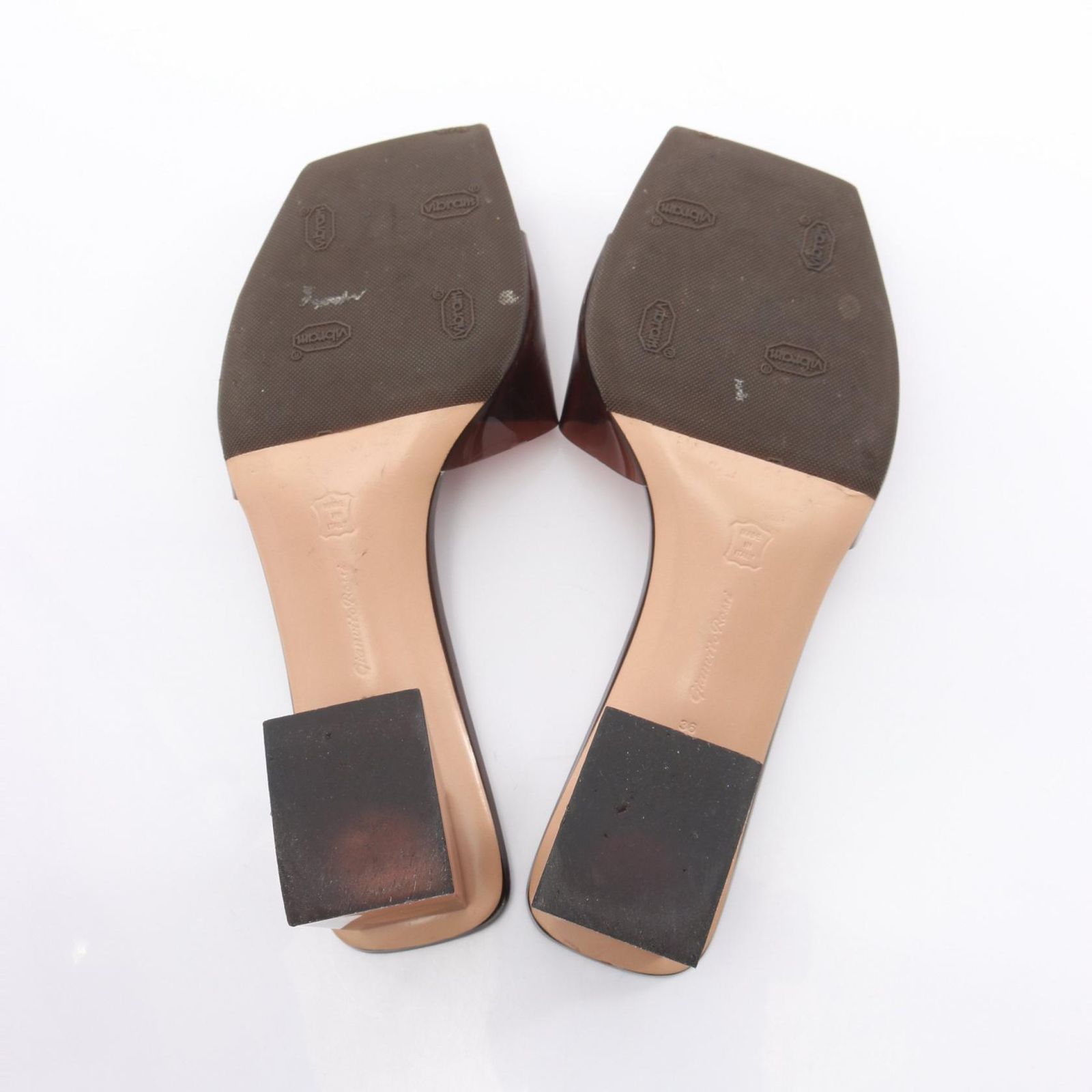 ジャンヴィト ロッシ Gianvito Rossi ミュール COSMIC MULES ブラウン