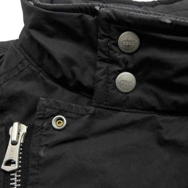 NEIGHBORHOOD 25AW FADED STAND RIDERS JACKET FADE BLACK サイズXL 252SZNH ...