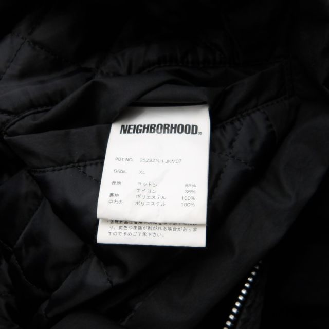 NEIGHBORHOOD 25AW FADED STAND RIDERS JACKET FADE BLACK サイズXL 252SZNH ...