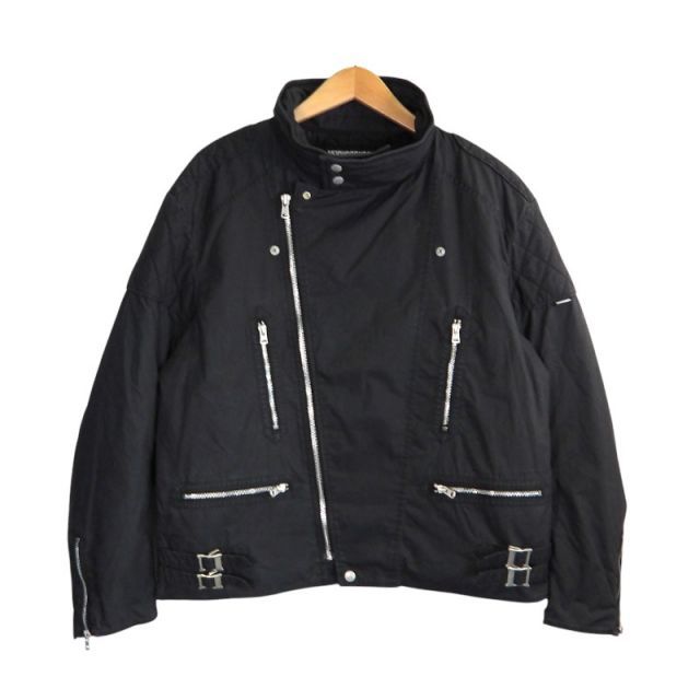 NEIGHBORHOOD 25AW FADED STAND RIDERS JACKET FADE BLACK サイズXL 252SZNH ...