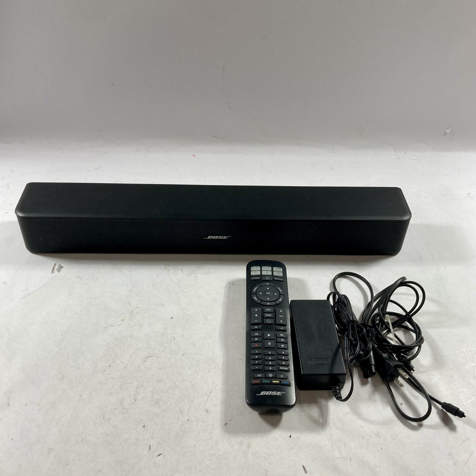 Bose ボーズ Solo 5 TV Sound System サウンドバー ワイヤレススピーカー ブラック リモコン付き 現状品 2.5kg ...