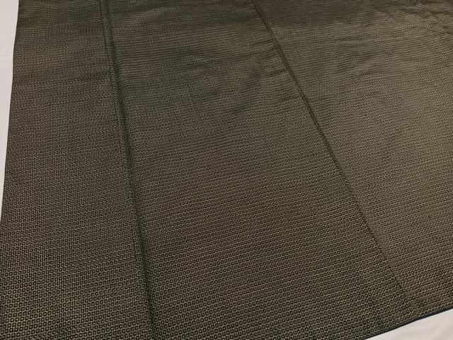 平和屋着物男性 紬 アンサンブル 80亀甲 正絹 逸品 AABE8139ph