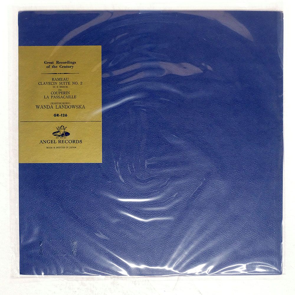 国内盤 WANDA LANDOWSKA/CLAVECIN SUITE NO.2 IN E MINOR/ANGEL LP - メルカリ