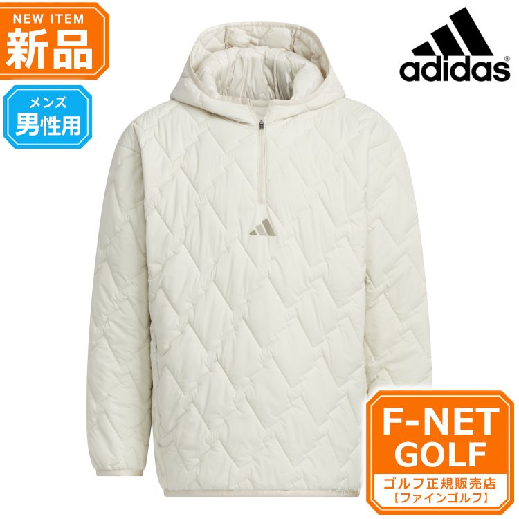 新品【アルミナ】2025年 秋 冬 モデル adidas アディダス ゴルフウェア JUW86 ビヨンド ザ コース キルト ハーフジップ ...