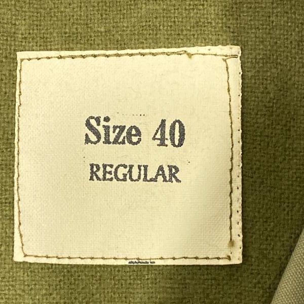 【中古】Buzz Rickson's M41 フィールドジャケット カーキ サイズ40R M13417 バズリクソンズ[24] - メルカリ