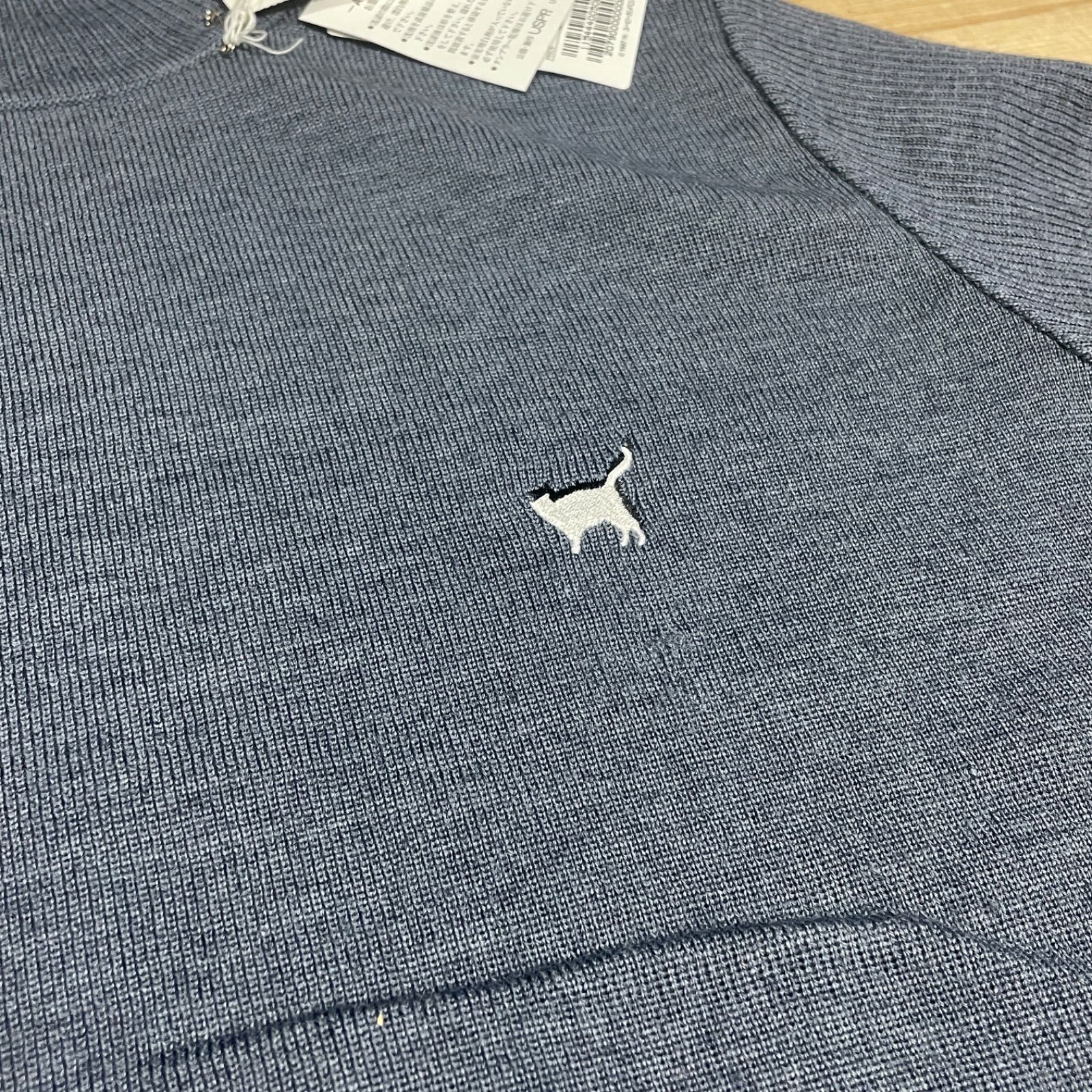 【新品未使用品】 USPP ニット Mサイズ 長袖 タグ付き グレー トップス H - メルカリ