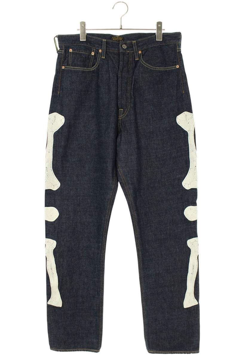 キャピタル EK-1528LPA メキシカンタキシード ボーン刺繍デニムパンツ