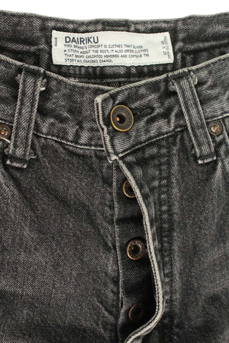 ダイリク Flare Vintage Denim Pants 25SS RHG-DNM5 ウォッシュド