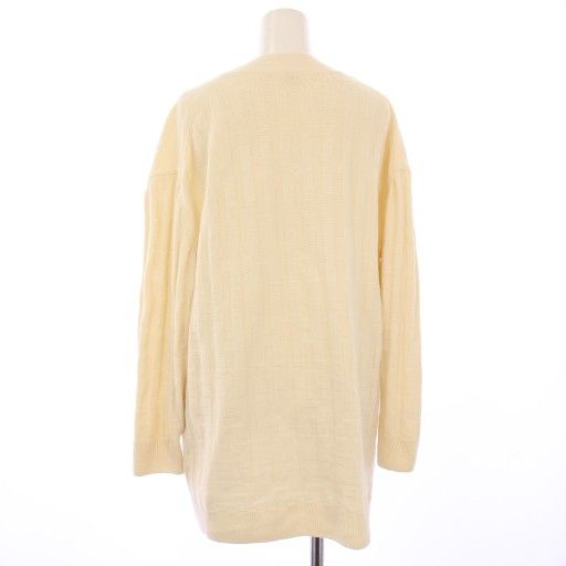 エルメス HERMES 22AW Hアッシュ ニットカーディガン 長袖 34