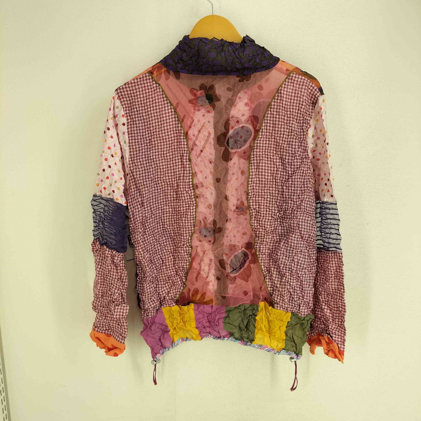 アルベロベロ OLLEBOREBLA シワ加工 ポップコーン L/S シャツ