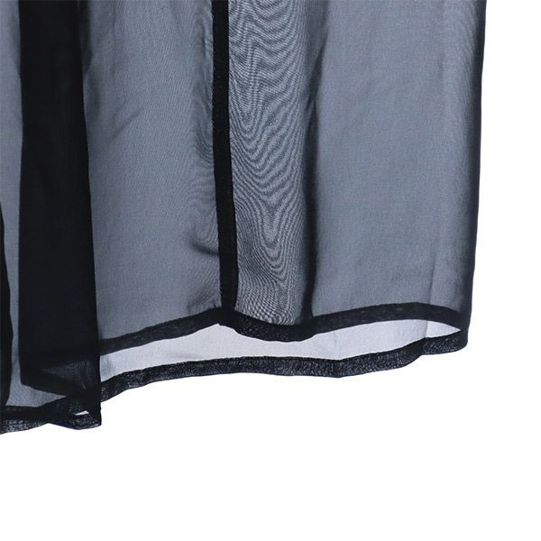 未使用 AMERI UNDRESSED アメリ レース ロングスカート F ブラック