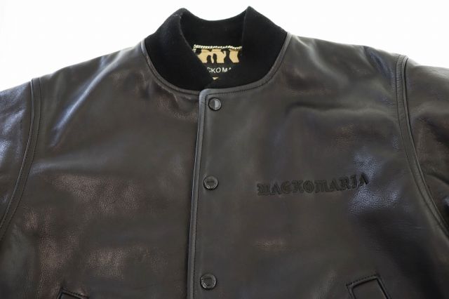 ワコマリア WACKO MARIA 24AW LEATHER VARSITY JACKET カウハイド