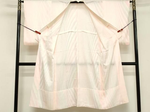 平和屋着物□長襦袢 無双仕立て 霞地紋 暈し染め 正絹 逸品 DABA5237cd