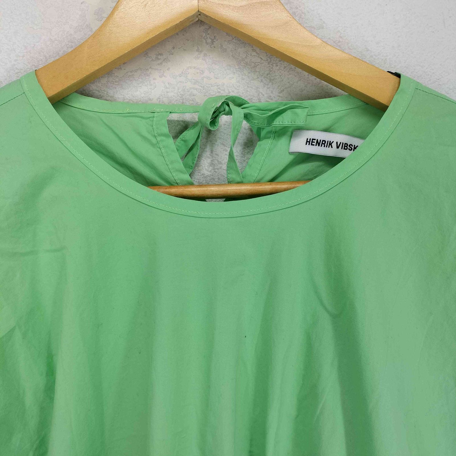 ヘンリックヴィブスコブ Henrik Vibskov Bowl Dress Garment Dye