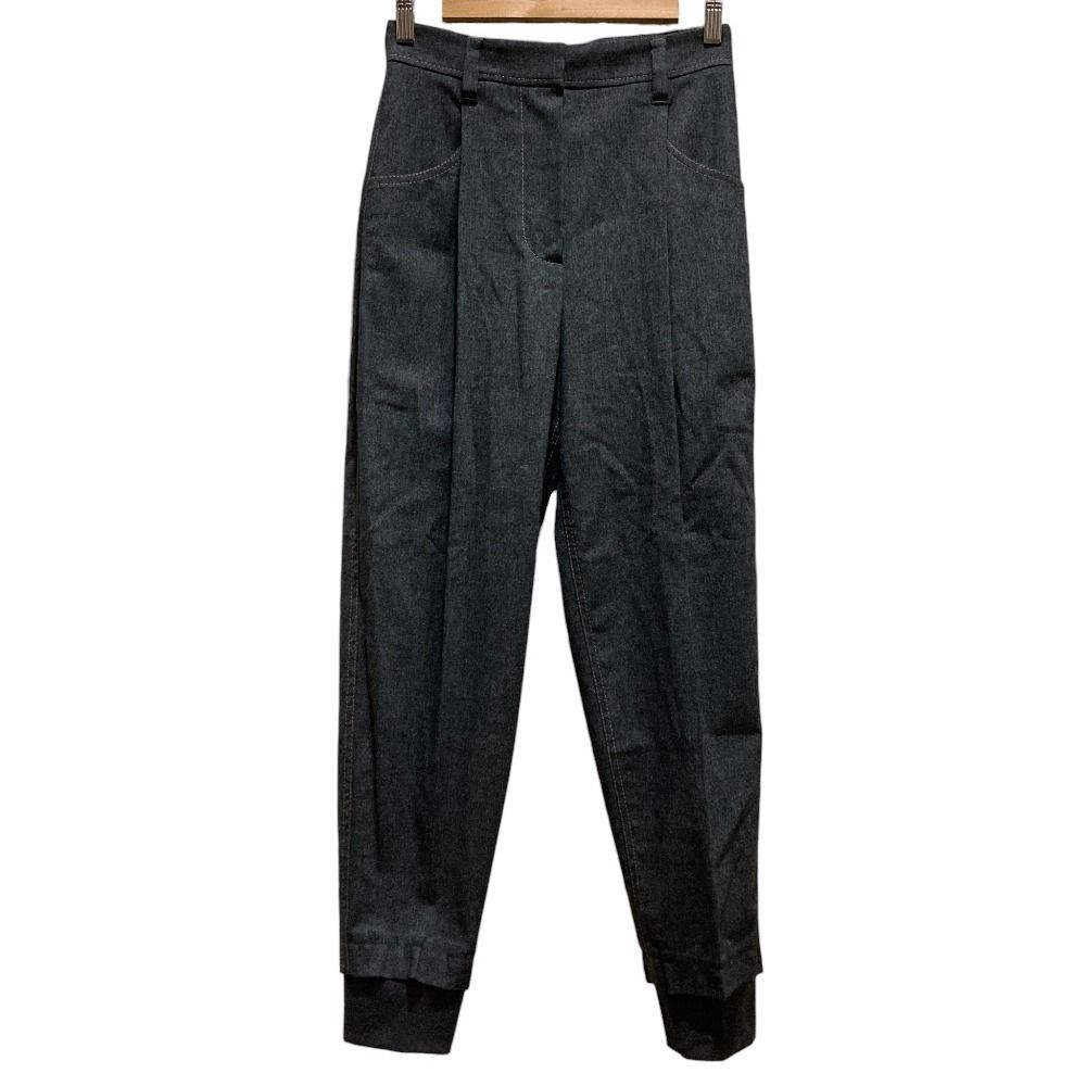 BRUNELLO CUCINELLI ブルネロ　クチネリ パンツ（その他） レディース 【古着】【中古】 美品 22AW BRUNELLO CUCINELLI ブルネロクチネリ 裾リブ スラックス